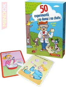 MINDOK HRA 50 experimentů na doma i na chatu mn289