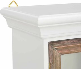 Nástěnná skříňka bílá 49 x 22 x 59 cm kompozitní dřevo 280073