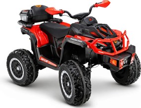 LEAN CARS Čtyřkolka na akumulátor XW-08 4x4 45 W červená