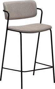 Béžová barová židle (výška sedáku 67,5 cm) Zed – DAN-FORM Denmark