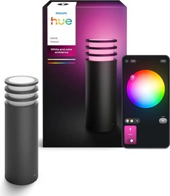Philips - LED RGB Stmívatelná venkovní lampa Hue LUCCA 1xE27/8,1W/230V IP44