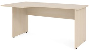 Ergonomický stůl Impress 160 x 90 cm, levý, javor