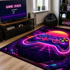 Protiskluzový herní koberec Retro Pad