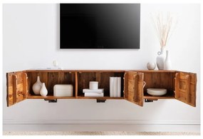 Massive home | Designový závěsný TV stolek 160 cm Scorpion mango