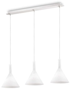 Ideal Lux Závěsné svítidlo COCKTAIL SP3 BIANCO