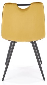 HALMAR K521 židle hořčicová