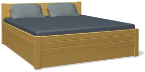 Ekointerier Havaj 86 postel s úložným prostorem - buk průběžný Moření: č. 104 - olše, Rozměr: 140 x 200 cm