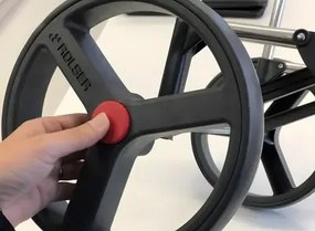 Rolser BIG Polar 2 Logic RSG černá / Nákupní taška na velkých kolečkác