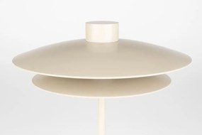 Béžová kovová stolní lampa (výška 32 cm) Wubbo – White Label