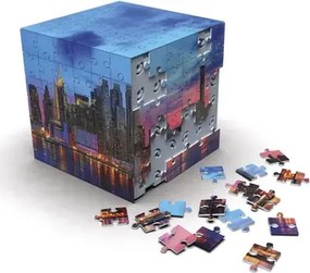 EDUCA 3D Puzzle kostka New York / 216 dílků / od 14 let