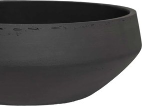 Dekorační mísa SKRELLE, vláknocement, 45x16 cm, antracit