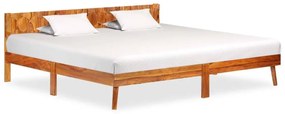 Petromila Rám postele masivní sheeshamové dřevo 200 x 200 cm