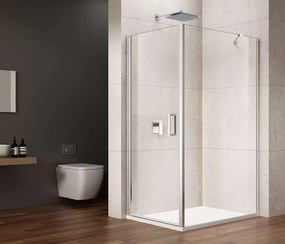 Gelco Loro - Sprchový kout 80x90 cm, čiré sklo/chrom GN4480-04