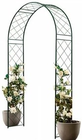 German Zahradní květinový oblouk Arcade / 2,4 m / kov / zelená