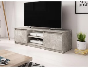 TV skříňka Ziziko, Barva: beton smart, Osvětlení: osvětlení LED - bílé Mirjan24 5903211167331