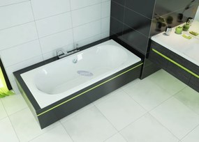 Essente ExclusiveLine ORIA DUO 180x80  obdélníková hydromasážní duo 180 × 80 cm Hydromasážní systém: ADVANCED