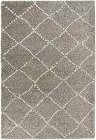 Koberec shaggy bezový boho Mint Rugs 80x150 cm