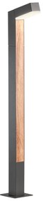 Světla a lustry REDO GROUP Zahradní LED lampa Redo WOODY antracit/92 cm