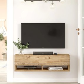 KALUNE DESIGN dřevěný TV stolek FRAM 29x100 cm 956LCS1617