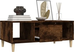 vidaXL Konferenční stolek 90x50x36,5 cm kompozitní dřevo [821065] Barva: Betonová šedá