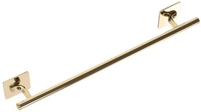 Tutumi - Kovový věšák na ručník - zlatá - 45,5x7 cm