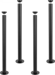762 MM Nastavitelné nohy stolu, zesílená ocel Nohy kancelářského nábytku Sada