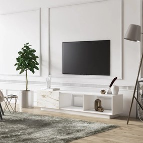 TV stolek Lepando 180 cm bílý