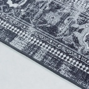 Kusový koberec Fiesta 4301 black (Varianta: 120 x 170 cm)