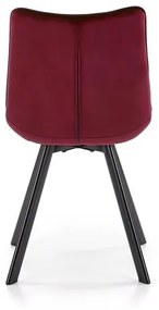 HALMAR K332 židle tmavě červená