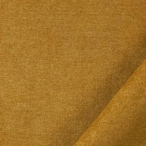 Pohovka JANIRA s rozkladem na každodenní spaní - matrace s Aloe vera, hořčicová (roma -14 senape)