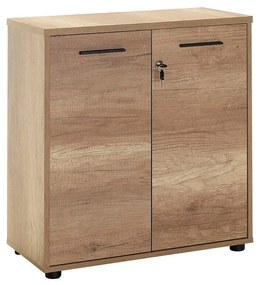 Adore Furniture | Komoda 75x76 cm hnědá | AD0051