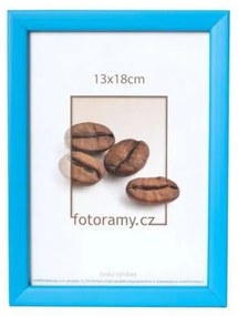 Dřevěný fotorámeček DR0C2 20x30 modrý
