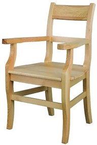 Drewmax KT115 dřevěná židle masiv borovice