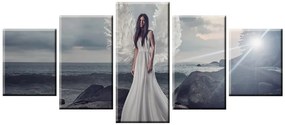 Malvis ® Žena jako Anděl Velikost: 150x70 cm