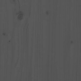 Botník šedý 110x34x52cm masivní borové dřevo - Default Title