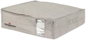 Compactor OXFORD vakuový úložný box L, 56 x 56 x 16 cm, pevné pouzdro, polyester-bavlna