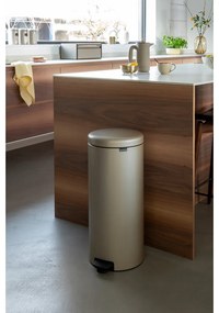 Brabantia Pedálový koš NewIcon 30L champagne