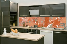 Postershop Samolepící omyvatelná tapeta za kuchyňskou linku - Rozpad textury, 260x60 cm