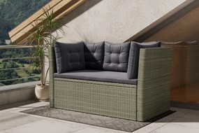 XXXLutz ZAHRADNÍ LAVICE kov, plast, textil Ambia Garden - Online Only zahradní nábytek - 002014028402
