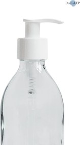 Dávkovač mýdla STELLA 330 ml s bílým dávkovačem