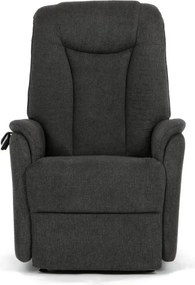 Polohovací křeslo šedé, elektrické TV-L8963 GREY2