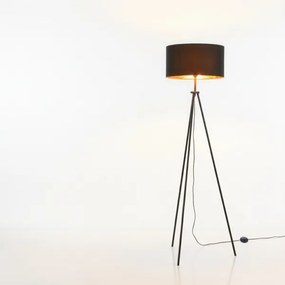 Stojací lampa 1xE27/40W/230V černá