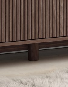TV stolek Trenza 200 cm na nožkách ořech lincoln