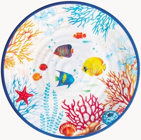 Sada dezertních talířů z porcelánu Bora Bora, 6 dílů