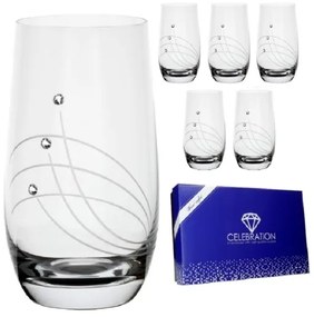 Celebration Crystals classic Globo 390 ml 6 ks