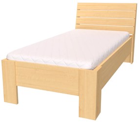 Moderní postel SENTA, 80×200 cm Dekor: Javor