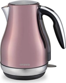 Rychlovarná konvice nerezová růžová 1,7 l