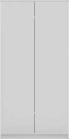 TPS Šatní skříň SD-90 cm - Bílá