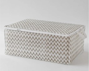 Béžový úložný box Compactor Ikat, 70 x 50 cm