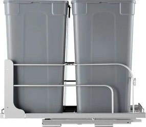 Výsuvný odpadkový koš VEVOR, 33,122 l × 2